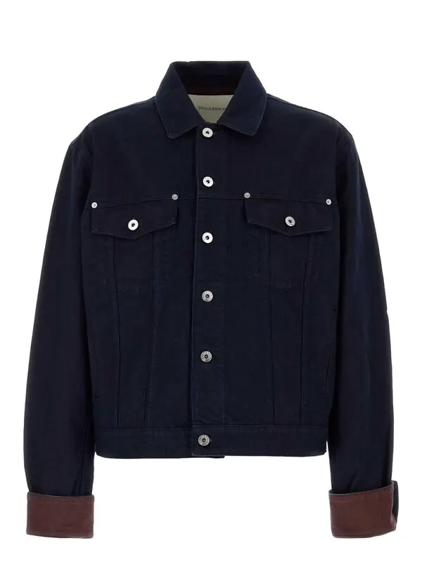 JW Anderson Cotton Denim Jacket - Blue