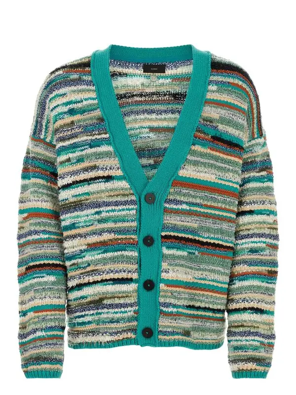 Alanui Embroidered Cotton-blend Cardigan - Printed