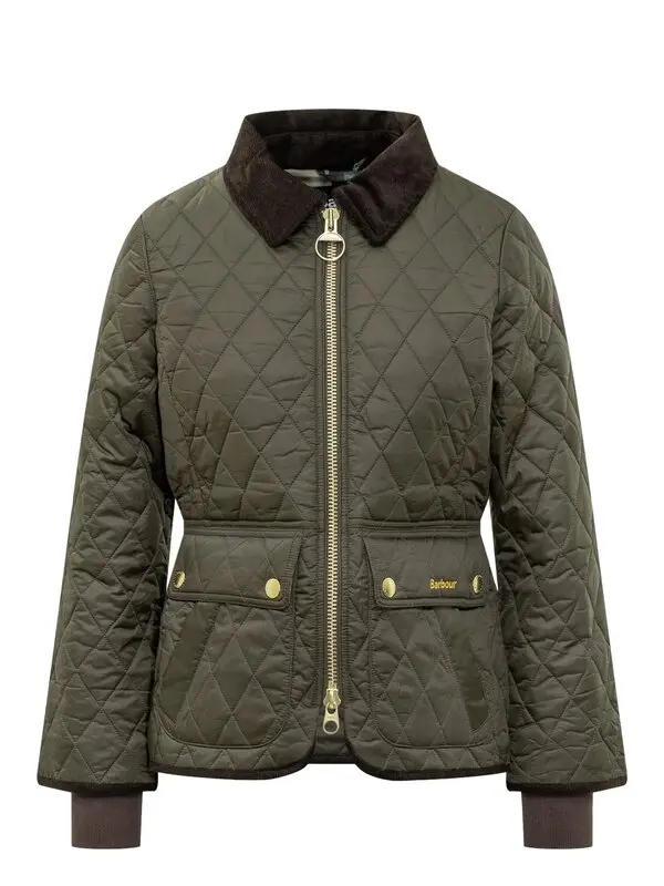 Barbour Fitted Beadnell Quilted Jacket - Sage Ancient