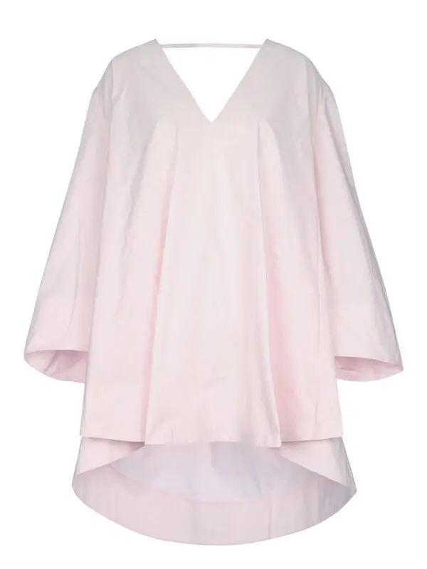 Jacquemus Textured Peasant-style Dress - Lightpink