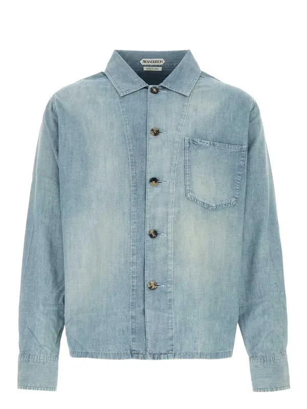 JW Anderson Chambray Shirt For - Blue