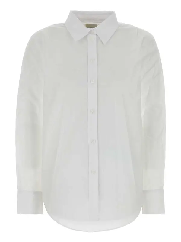 Calvin Klein Cotton Poplin Shirt - White