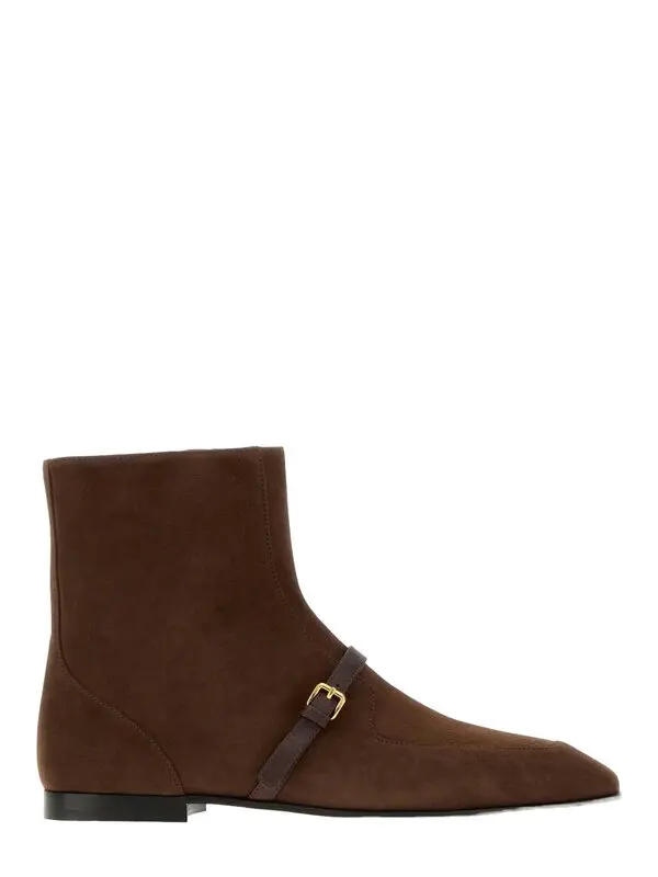 CHURCH`S Suede Suzanne Ankle Boots - Brown