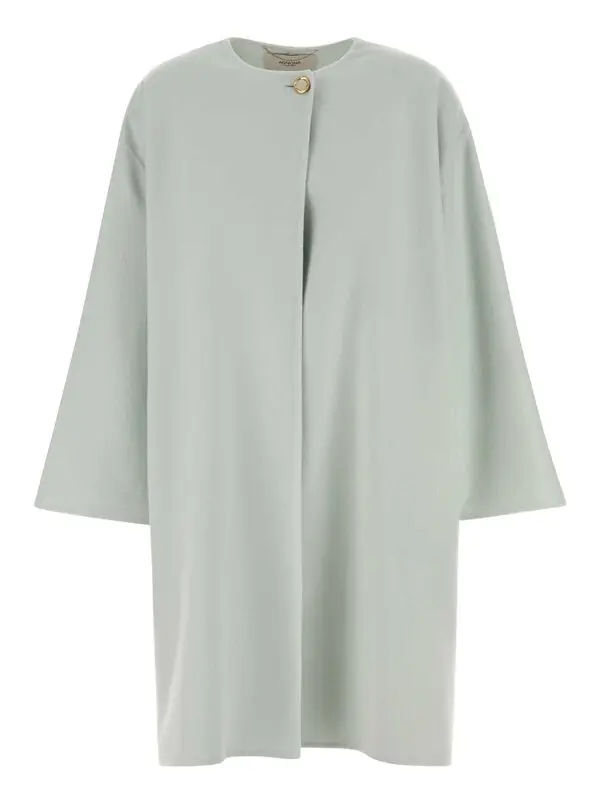 Agnona Ice Wool Blend Jacket - White