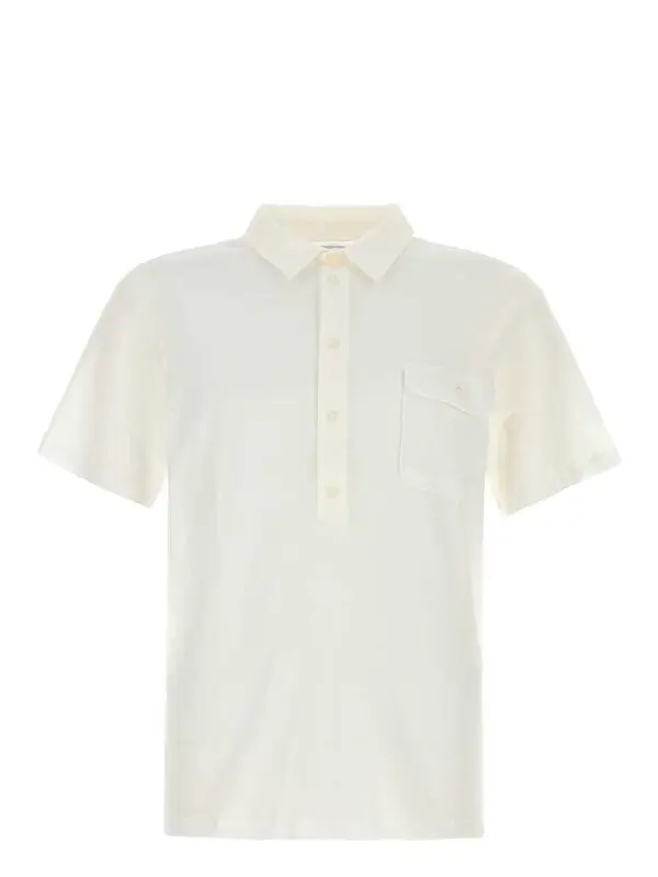 Gimaguas Cotton Tristan Polo Shirt - White