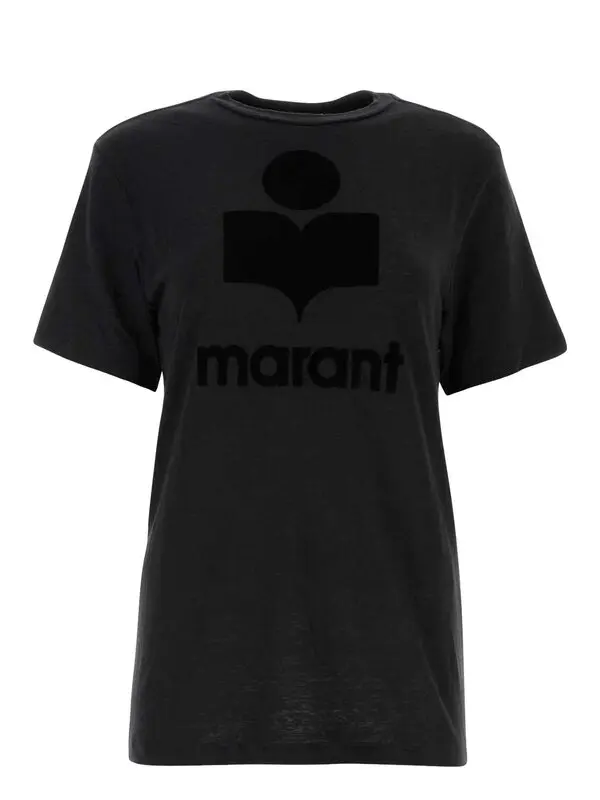 Isabel Marant Étoile Zewel Linen T-shirt - Black
