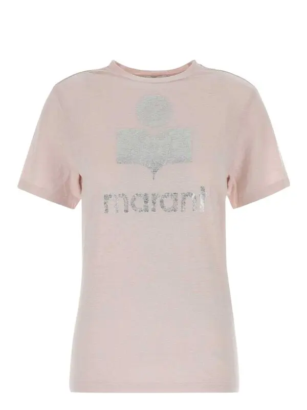 Isabel Marant Étoile Zewel Linen T-shirt - Pink