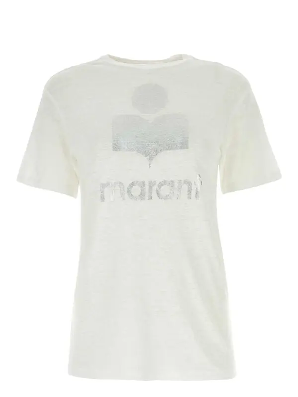 Isabel Marant Étoile Zewel Linen T-shirt - White