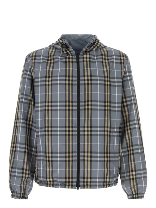Burberry Reversible Polyester Jacket - Checked