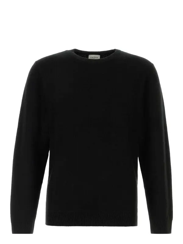 Le Kasha Cashmere Crew Neck Sweater - Black