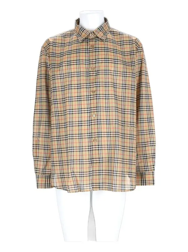 Burberry 100% Cotton Shirt - Beige