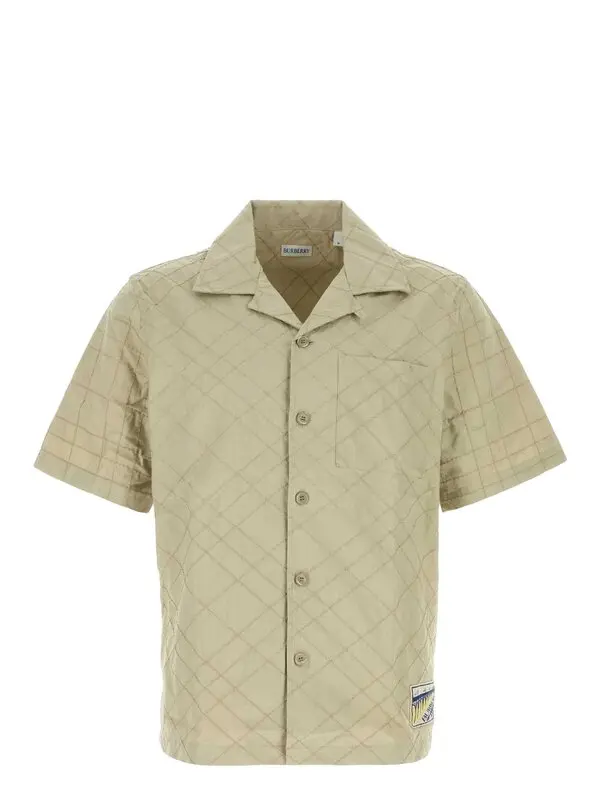 Burberry 100% Cotton Shirt - Green