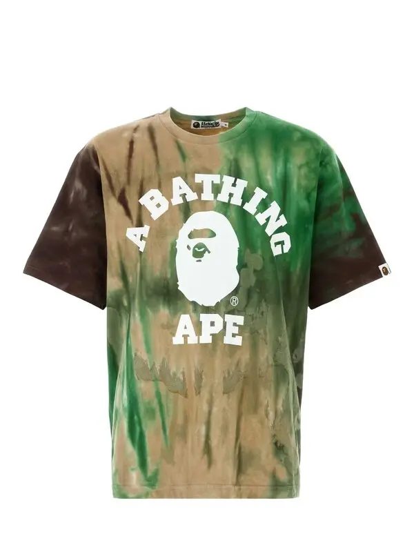 A BATHING APE Oversized Cotton T-shirt - Multicoloured