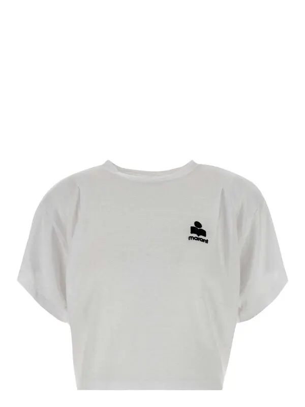 Isabel Marant Étoile Linen Kayanzae T-shirt - White