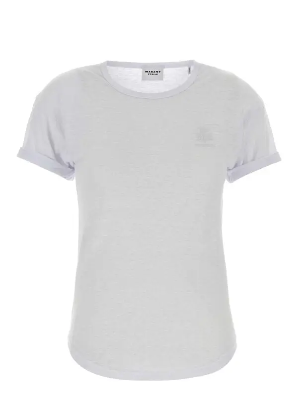 Isabel Marant Étoile Koldia Linen T-shirt - White