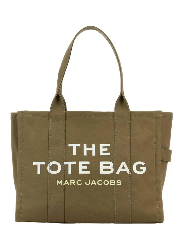 Marc Jacobs Large Canvas Tote Handbag - Green