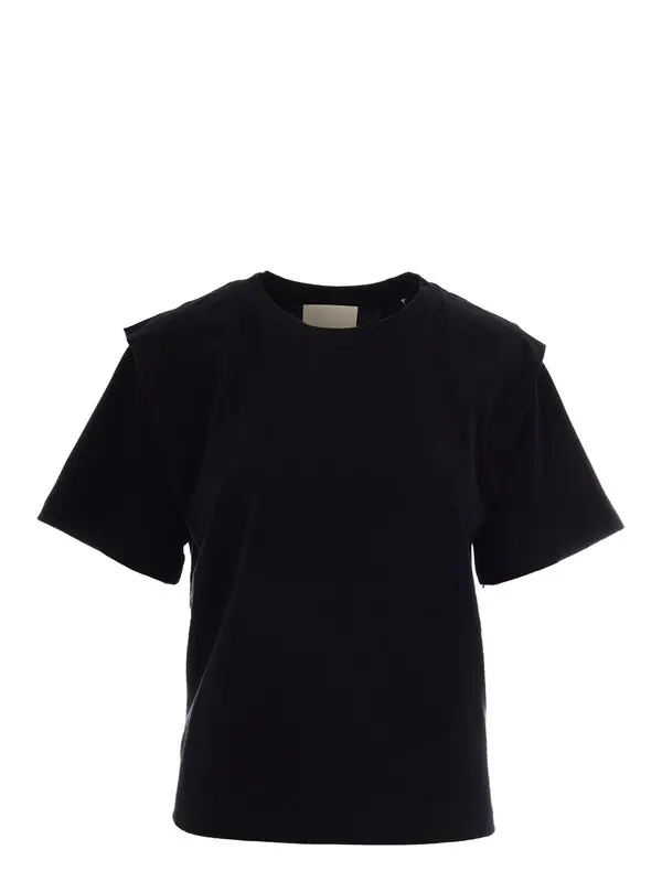 Isabel Marant Étoile Oversized Cotton T-shirt - Black