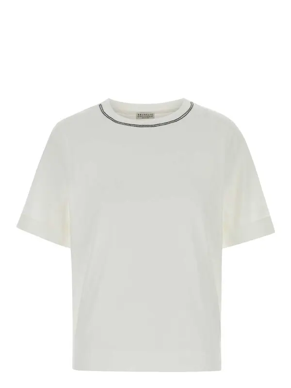 Brunello Cucinelli Cotton T-shirt - White