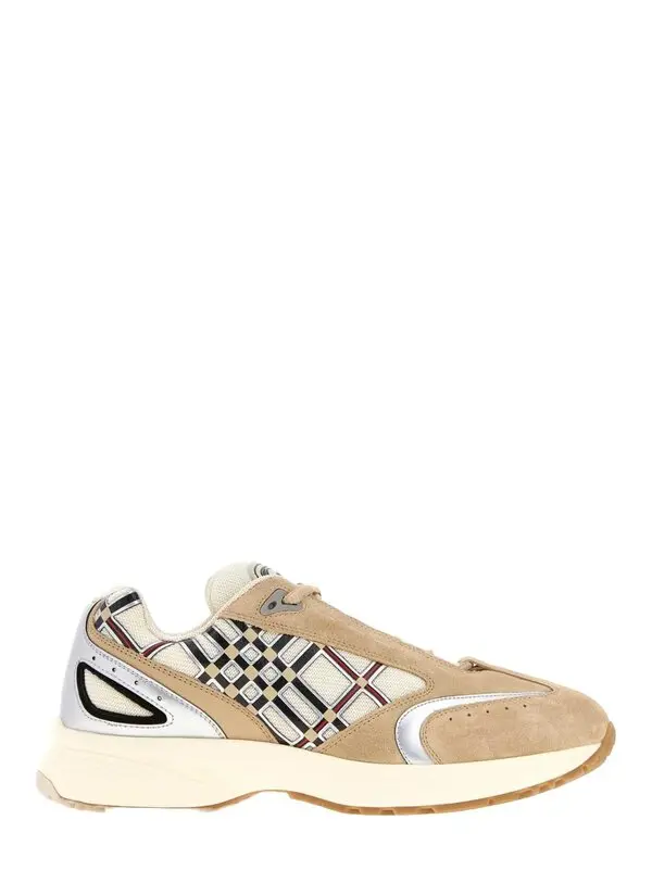 Burberry Eclipse Suede Sneaker - Multicoloured