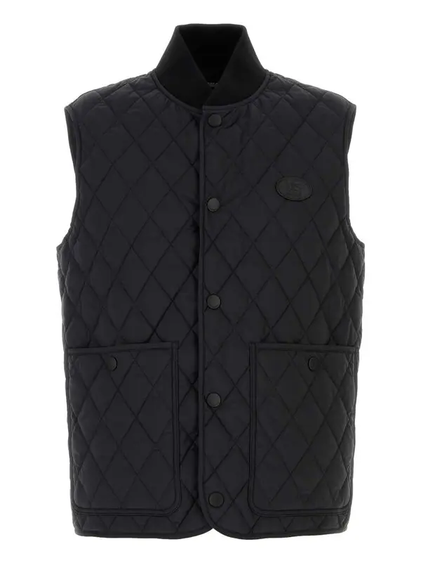 Burberry Quilted Padded Gilet - Black