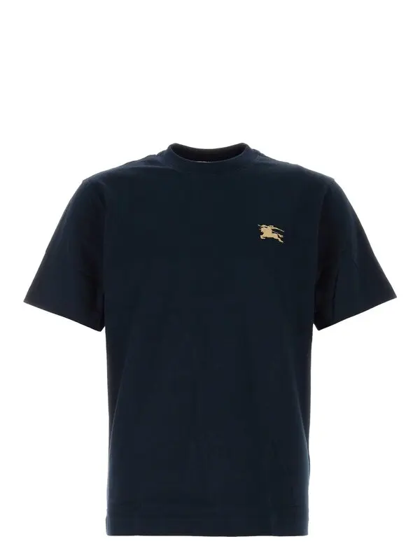 Burberry Midnight Cotton T-shirt For - Blue