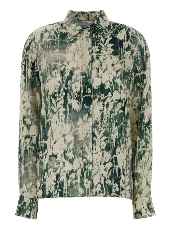 PT TORINO Satin Shirt - Printed
