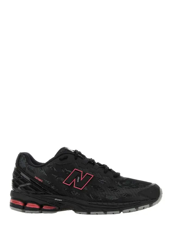NEW BALANCE Mesh Lace-up Athletic Sneakers - Black