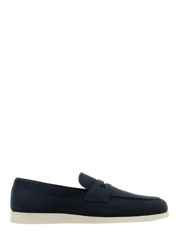 CHURCH`S Suede Loafers - Blue