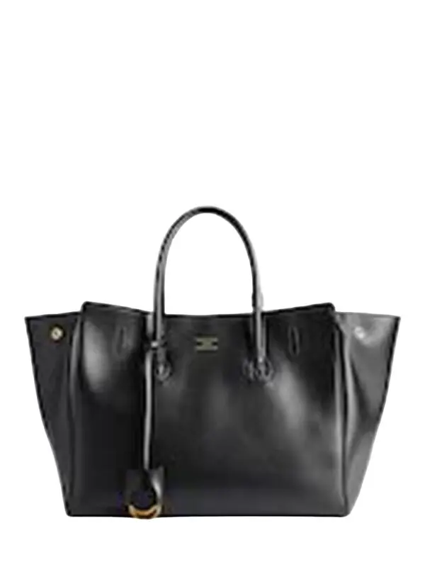 Balenciaga Mini Hampton Carrand Bag - Black