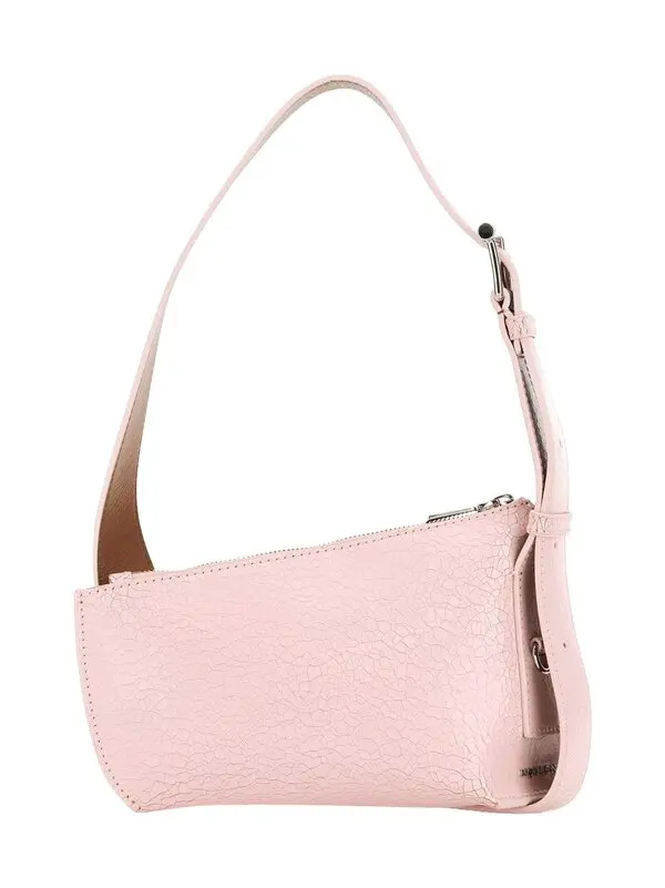 Alexander McQueen 20 Cm Leather Sling T-bar Crossbody Handbag With Adjustable Strap - Pink
