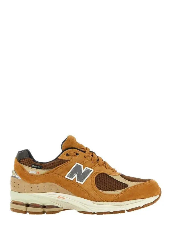 NEW BALANCE 2002r Suede And Mesh Sneakers - Camel