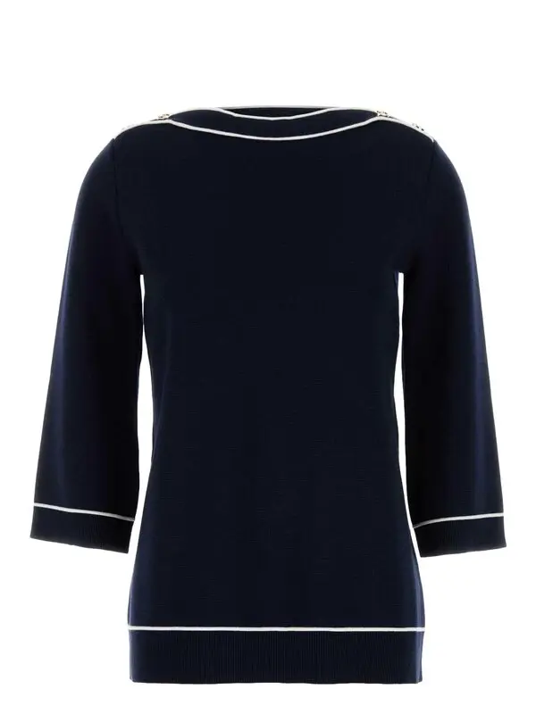 Gucci Oversize Wool Sweater For - Blue