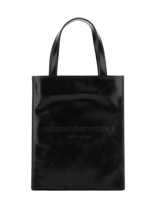 Alexander Wang Mini Leather Pinch Handbag - Black
