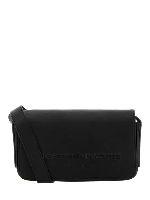 Alexander Wang Mini Punch Crossbody Handbag - Black
