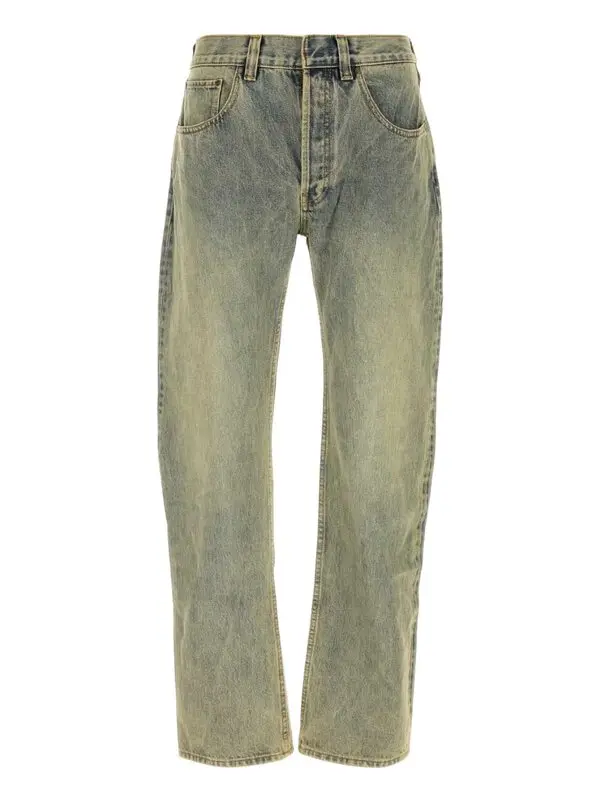ENTIRE STUDIOS Straight Leg Denim Jeans - Light Blue