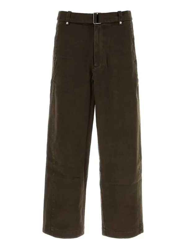 ENTIRE STUDIOS Cotton Gully Pant - Brown