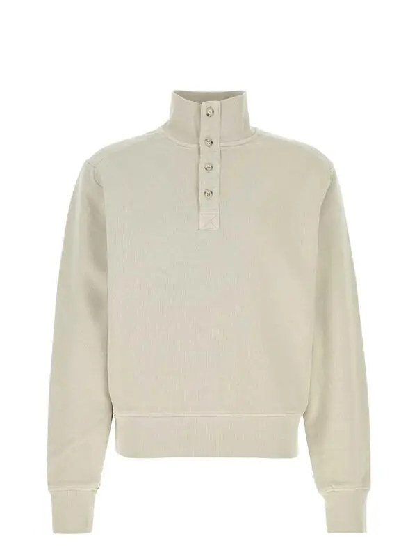 ENTIRE STUDIOS Chalk Cotton Sweatshirt - White