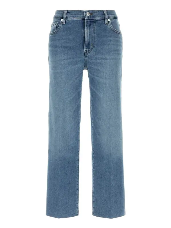 FRAME Stretch Denim Mellow Jeans - Blue