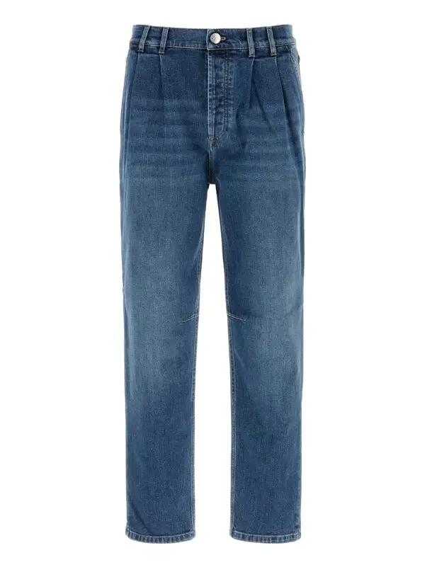 Brunello Cucinelli Stretch Denim Jeans - Blue