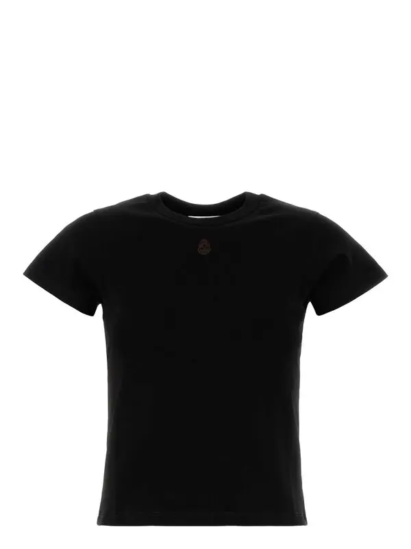 Alexander McQueen Cotton Logo T-shirt - Black