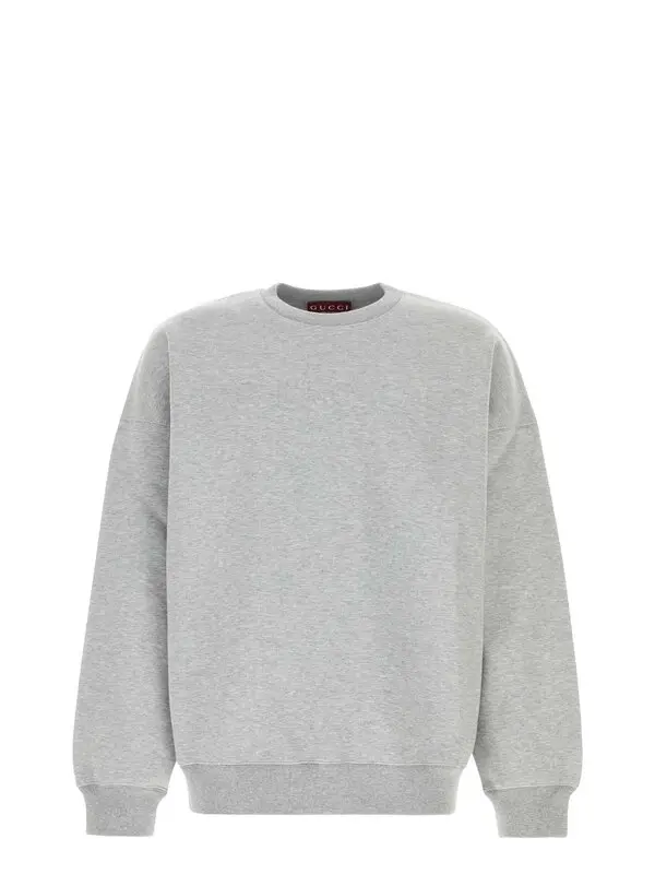Gucci Oversized Cotton-nylon Sweatshirt - Grey