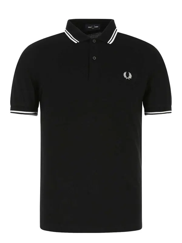 Fred Perry Piqué Polo Shirt - Black