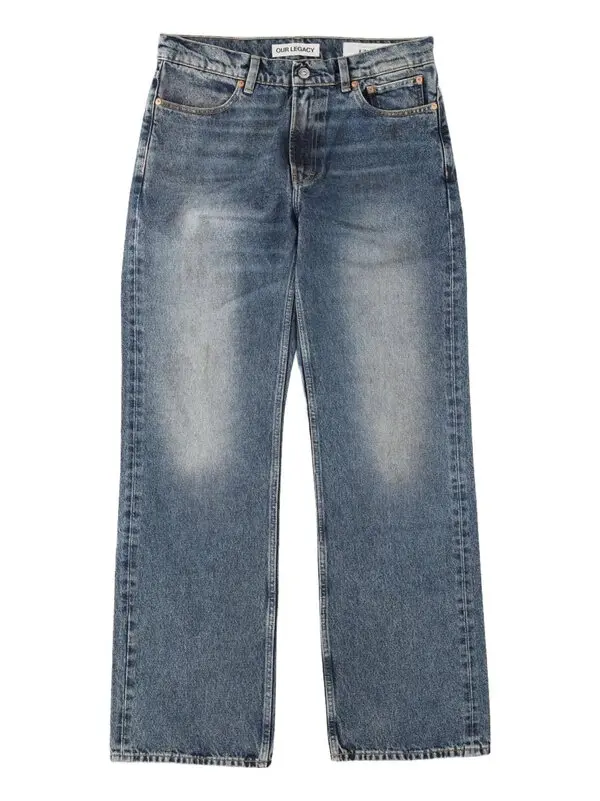 Our Legacy Wide Leg Jeans - Denim