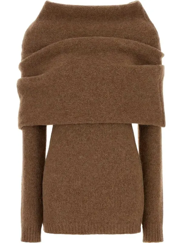 ENTIRE STUDIOS Biscuit Wool-blend Sweater - Camel
