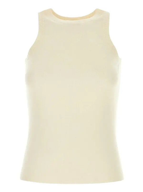Co Cashmere Tank Top - White