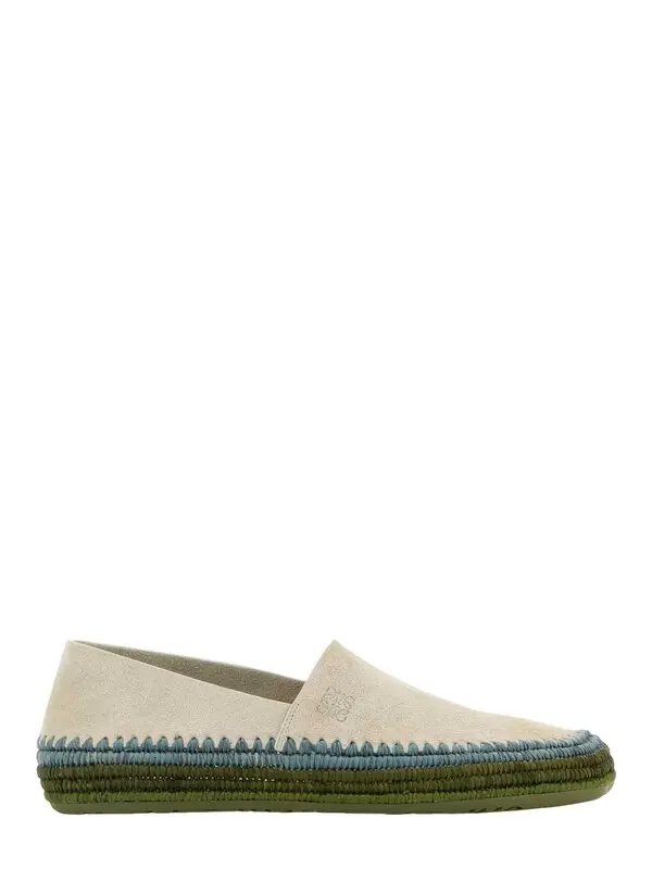 Loewe Rio Suede Espadrilles - White
