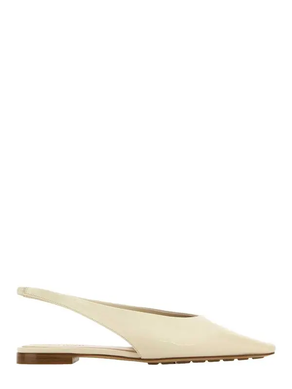 Bottega Veneta Sofia Leather Ballerinas - White
