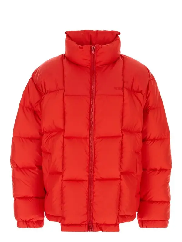 Vetements Cut-up Puffer Jacket - Red