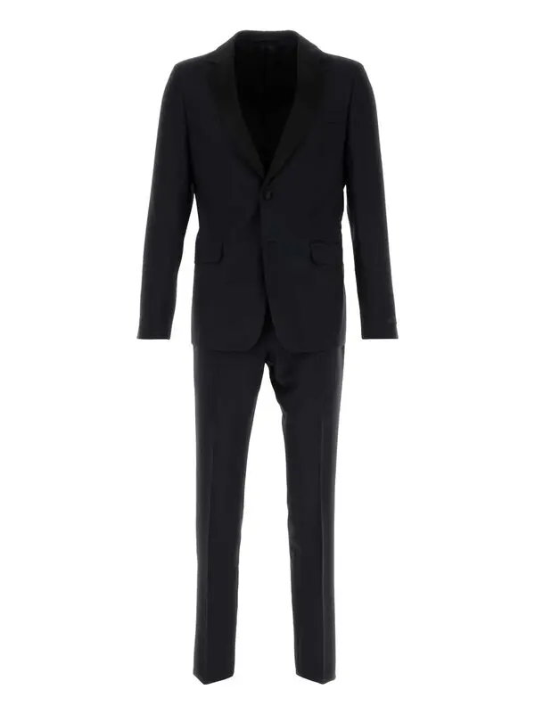 Prada Wool & Mohair Tuxedo Jacket For - Blue