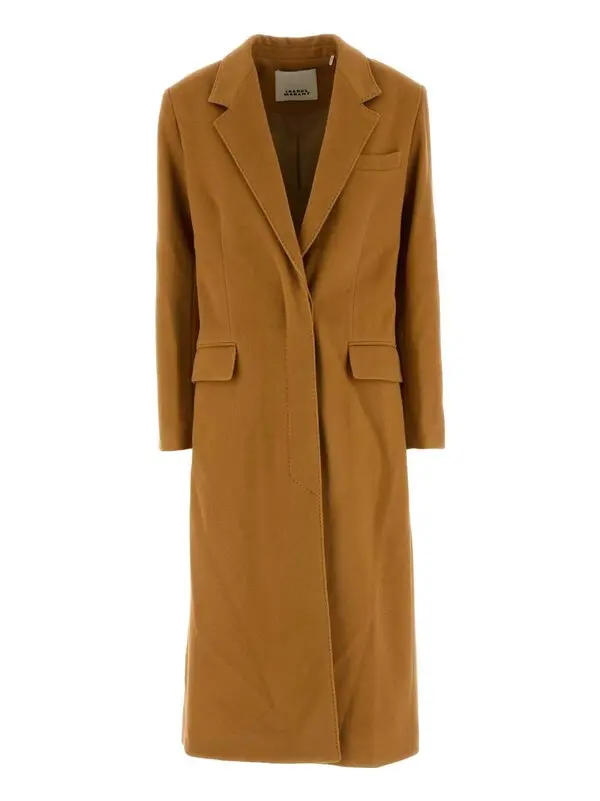 Isabel Marant Étoile Tailored Wool Blend Jacket - Orange